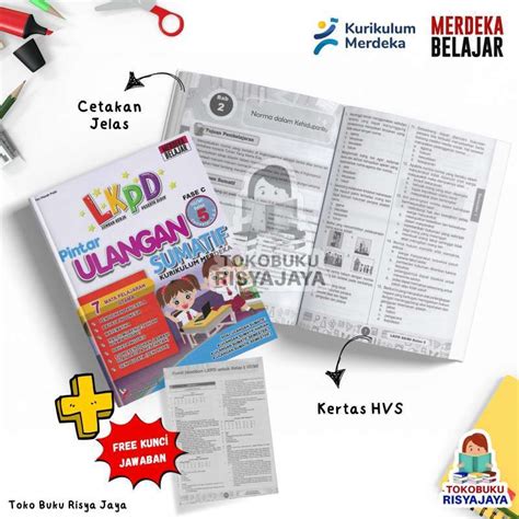 Jual Lkpd Pintar Ulangan Sumatif Untuk Sdmi Kurikulum Merdeka Kelas