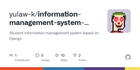 Information Management System Based On Django README Md At Main Yulaw