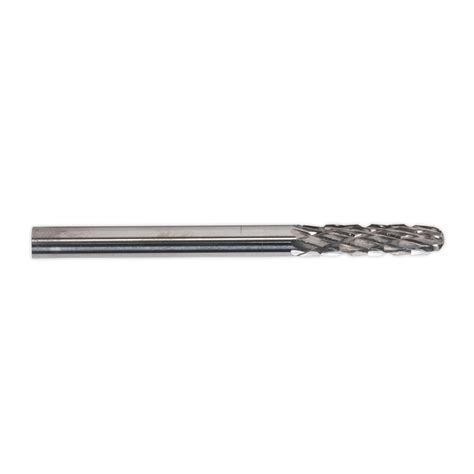 Sealey Micro Carbide Burr Ball Nose Cylinder 3mm Pack Of 3 Ondemand