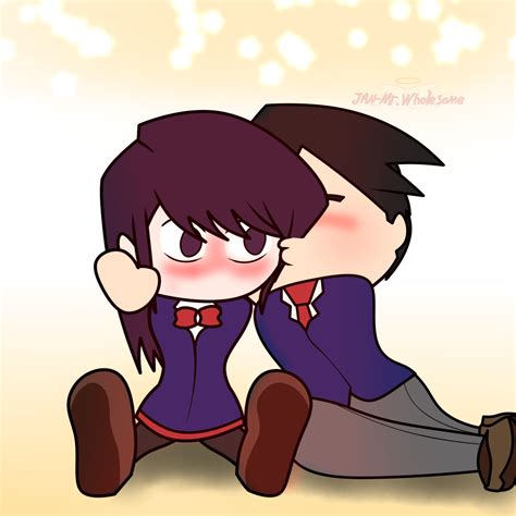 Chibi Komi And Chibi Tadano Enjoying Their Time Together Made By Me