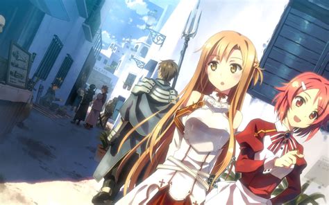 Yuuki Yuuki Asuna Online Kirigaya Suguha Anime Kirigaya Sword