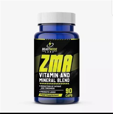Zma Muscle Recovery And Sleep Support Supplement With Zinc Magnesium