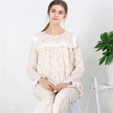 Maternity Clothes Long Sleeve Breastfeeding Sleepwear Nursing Pajamas
