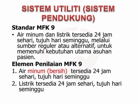 Sistem Utility Sistem Pendukung Mfk 09 Ppt