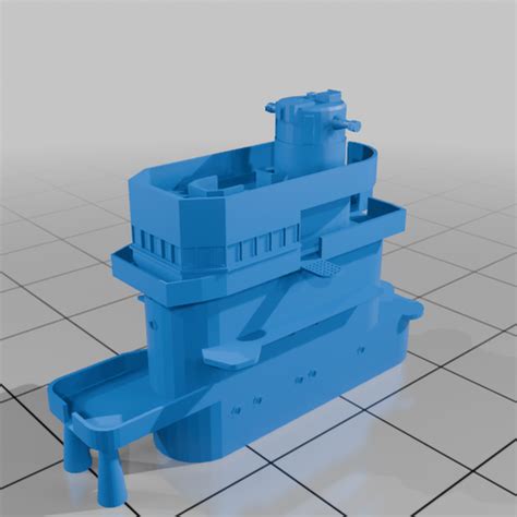 Бесплатный 3d файл Ijn Hiryu Island 🏝️ ・Дизайн для загрузки и 3d печати