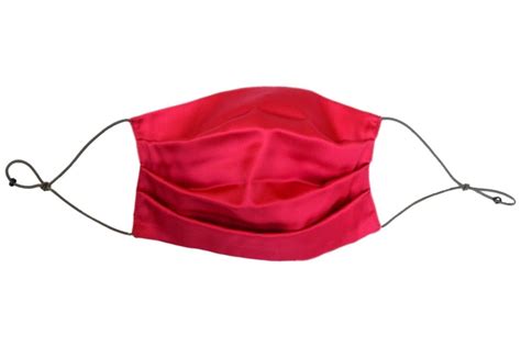 Washable Fabric Face Mask | Custom | Silk Effect | Fuchsia