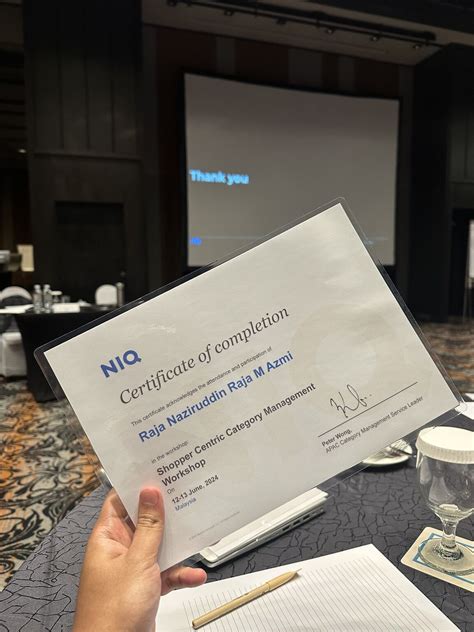 Thrilled To Have Completed A Two Day Workshop With Nielsen On Shopper