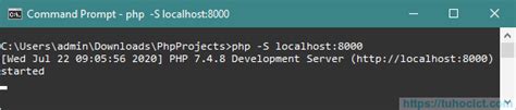 Sử dụng giao diện dòng lệnh PHP CLI Tự học ICT