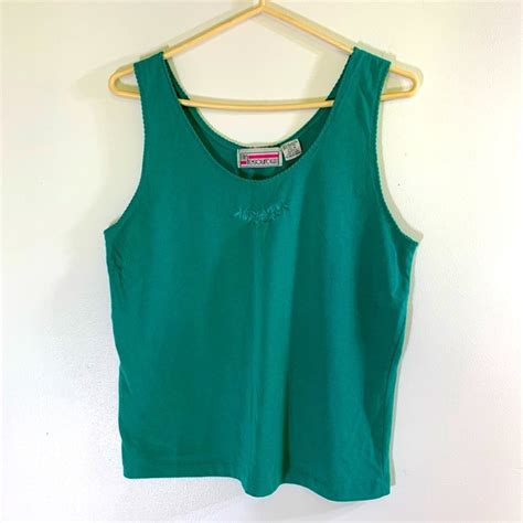 In Resource Tops Vintage Turquoise Tank Top Poshmark