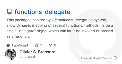 Github Obrassardfunctions Delegate This Package Inspired By C