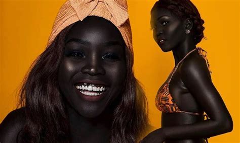 Người Mẫu đen Nhất Thế Giới Với Nướu Và đôi Môi đen Tuyền Nét đẹp Ma Mị Không Thể Chối Từ