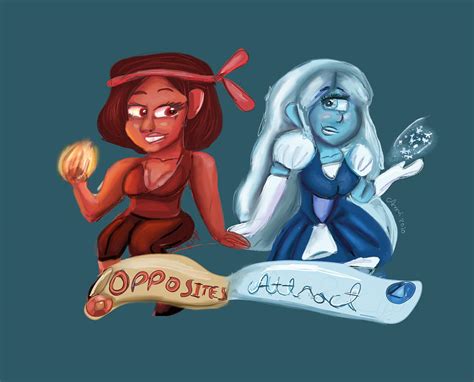 Steven Universe Opposites Attract Digital Art By Rachel Strickland Pixels