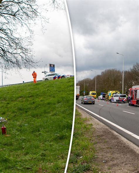 112 Nieuws Automobilist Botst Op Boom Langs Snelweg A28 Verwarde Man Aangehouden In Almelo Oost