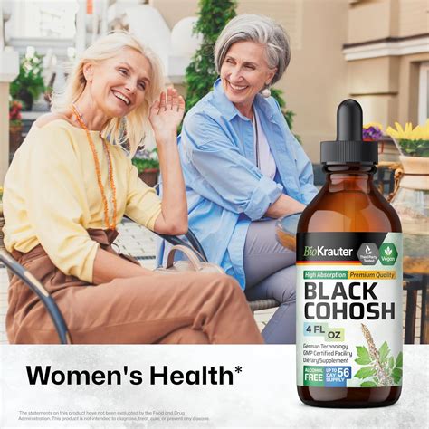 Bio Krauter Black Cohosh Tincture 4 Fl Oz And Rhodiola Rosea Tincture 4