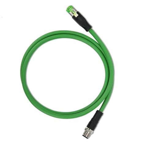Scienceny Cable Conector M12 A De 4 Pines Ip67 Cable De Transmisión De