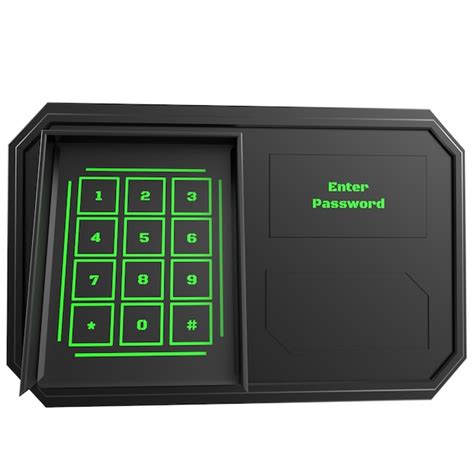 Premium Photo 3d Rendering Of Password Panel