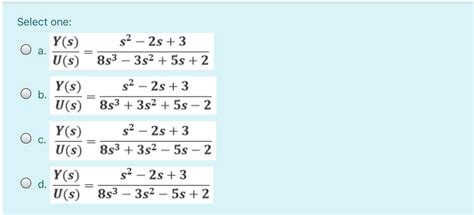 Solved For An Open Loop Control System Which Of The Chegg
