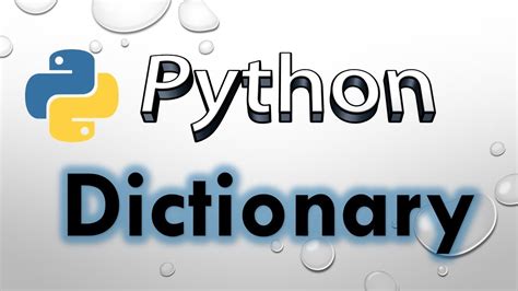Python Collections Dictionary｜python教學【入門系列】｜ ★威廉告訴你★ Youtube