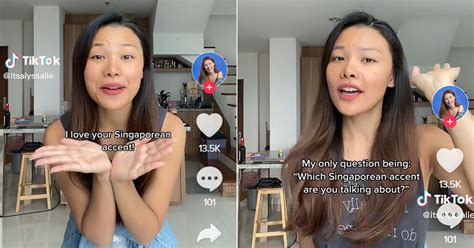 Tiktoker Does 3 Types Of Sporean English Singlish Accents You