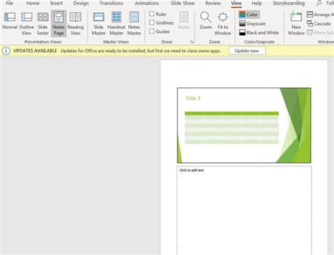 Using Outline View In PowerPoint 2019