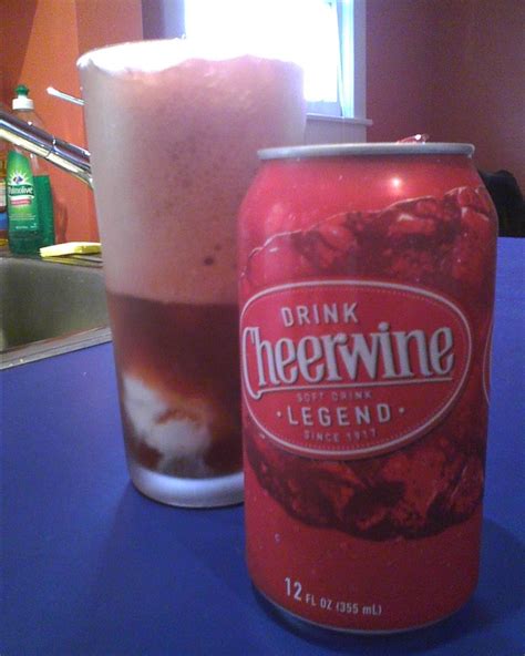 Cheerwine Float Cherry Ice Cream And Cheerwine Cheerwine Cherry