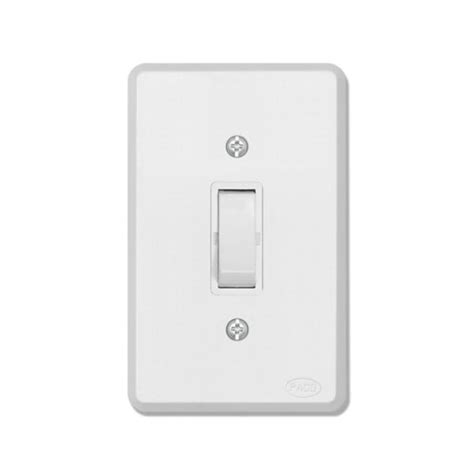 Kit un Conjunto interruptor simples A V Branco MLighting Materiais elétricos