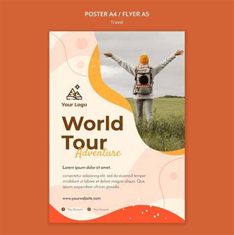 포스터 디자인 템플릿 및 예시 한눈에 보세요