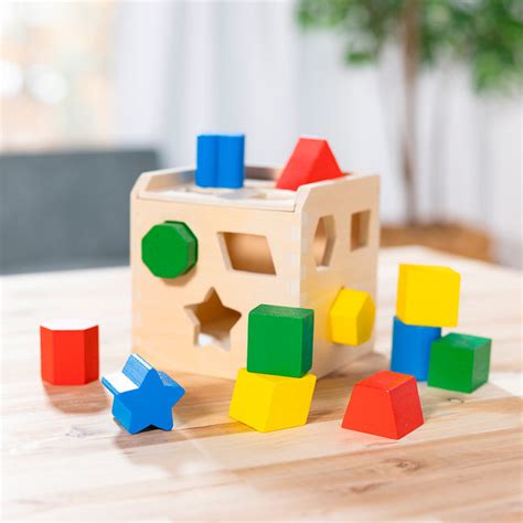 Buy Melissa And Doug Shape Sorting Cube Puzzle Jigsaw Jungle