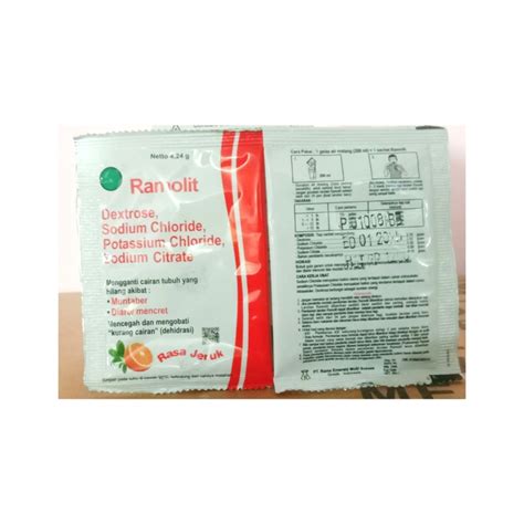 Jual Ramolit Jeruk Ecer Pengganti Cairan Tubuh Shopee Indonesia