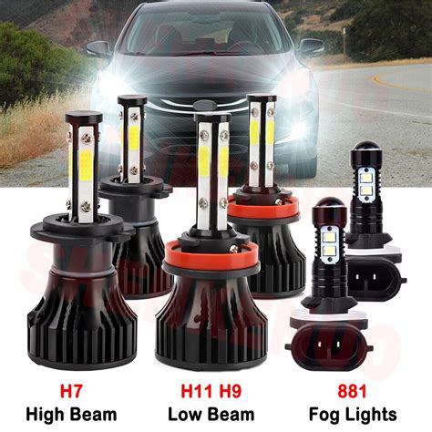 H7 H11 Highandlow Beam For Hyundai Elantra 2014 2015 2016 Wo Projector