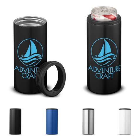 Custom 12 Oz Slim Can Cooler Koozies With Logo