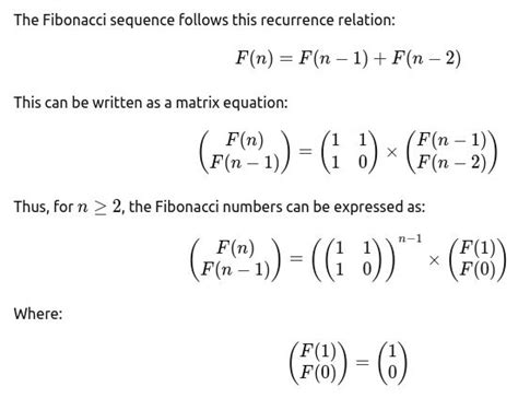 Amartya Pandey On Linkedin Fibonacci Numbers In Olog N Time Instead