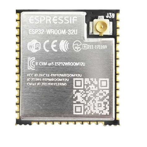 espressif esp32 wroom 32u 16m 128mbit flash wifi bluetooth module