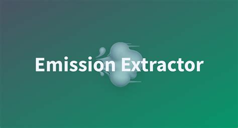 Emission Extractor A Hugging Face Space By Nopperl