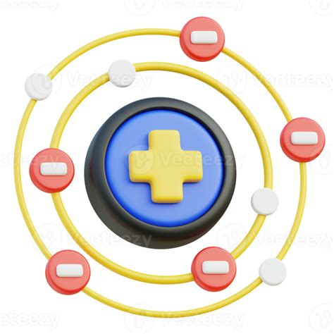 Proton 3d Illustration 47246300 Png
