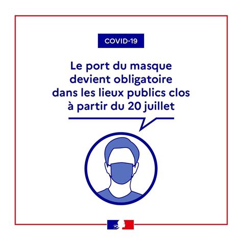 Port Du Masque Obligatoire Dans Les Lieux Publics Actualités Les