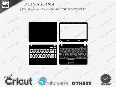 Dell Vostro Skin Template Vector ARMOBILESKIN