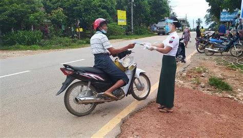 ပလောက်မြို့အတွင်း ပလောက်တပ်နယ် ၊ နယ်မြေခံတပ်မတော်သားများမှ ပြည်သူမ