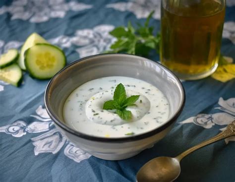 Lebanese Cucumber And Yogurt Salad Middle Eastern Recipes