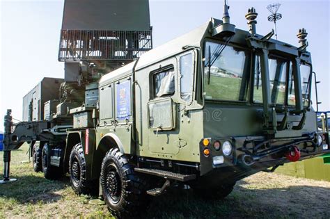 Command Post With Radar For Detecting S Favorit Anti Aircraft Missile System Or S