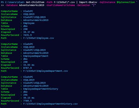 Export And Import Multiple SQL Server Tables To And From CSV Files VladDBA