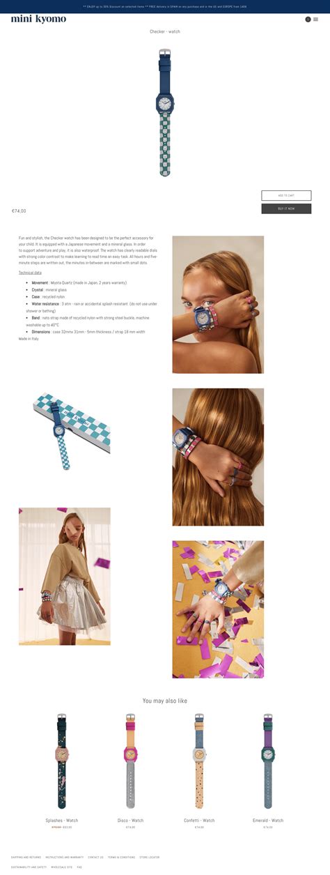 Refonte Du E Shop Mini Kyomo Baia Baia Agence Créative And Digitale