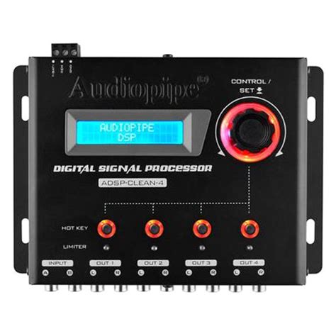 Audiopipe® Adsp Clean 4 Digital Signal Sound Processor