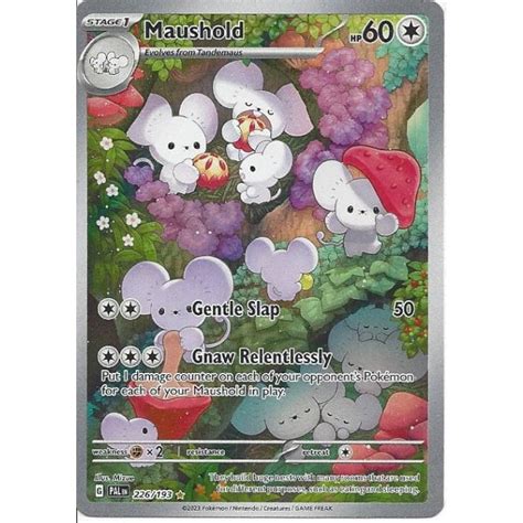 Pokemon Trading Card Game 226 193 Maushold Illustration Rare Card SV