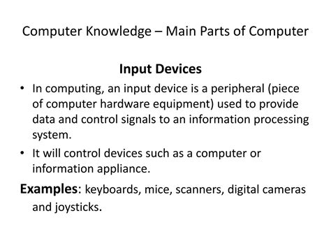 Basic Computer Knowledgepptx