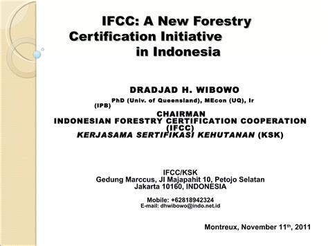 Dw About Ifcc Ppt