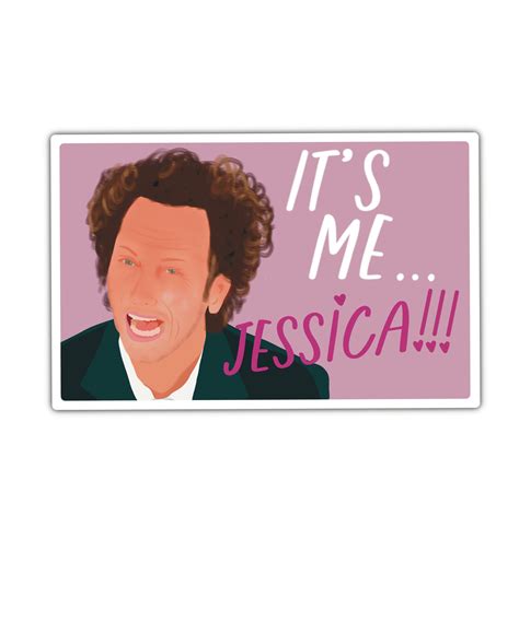 Its Me Jessica Sticker Etsy