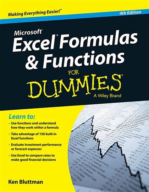 Buy Microsoft Excel Formulas And Functions For Dummies 4ed Book Online