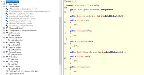 linker removes all setters for certificateconfig in kestrel · issue