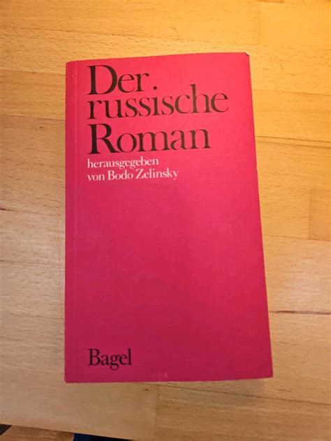 Der Russische Roman Bodo Zelinsky In Nordrhein Westfalen Königswinter Kleinanzeigende
